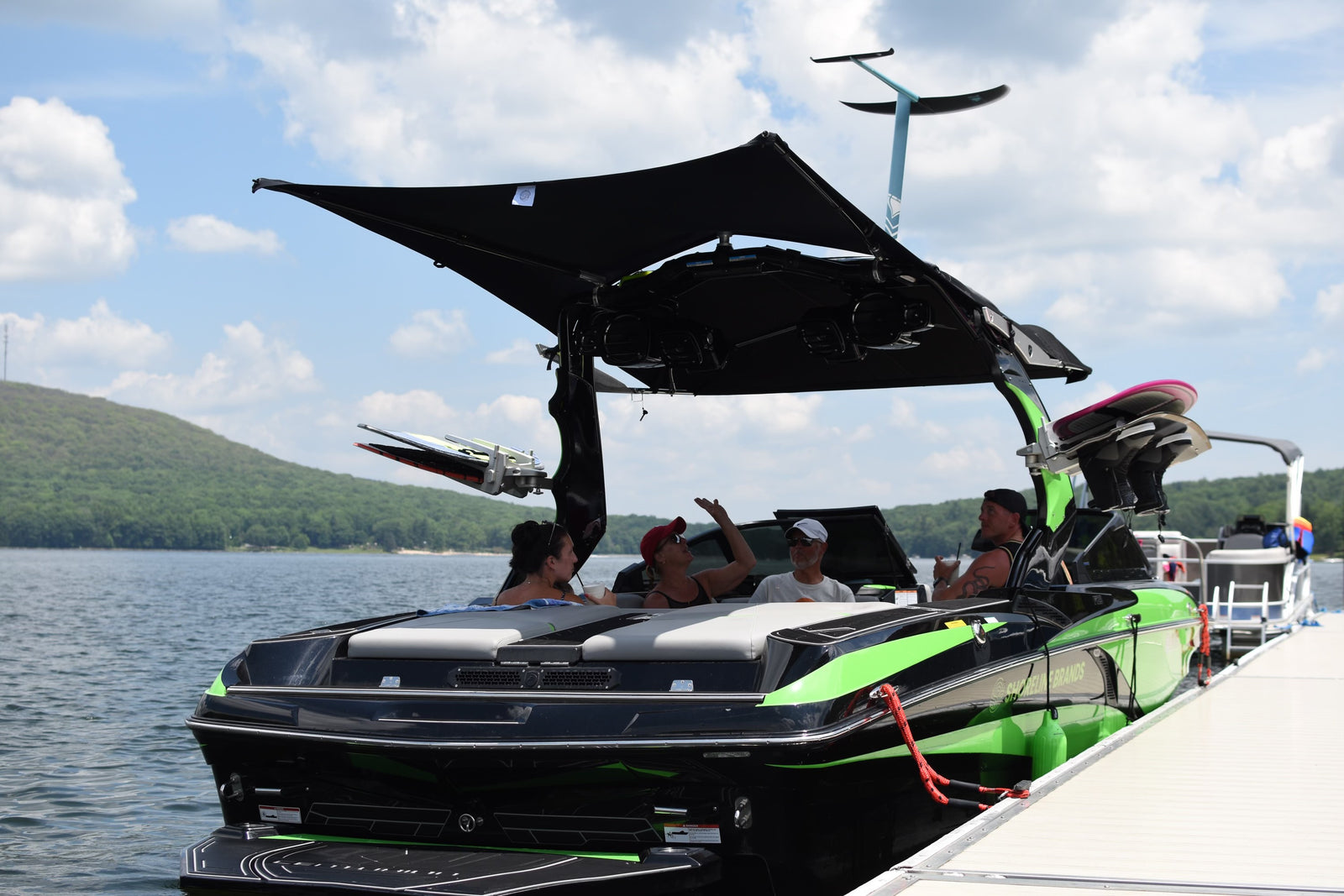 Shade Solutions | Boat & Bimini Top Extensions – Shoreline Brands Co