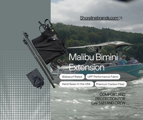 Pontoon boat bimini extensions – Shoreline Brands Co